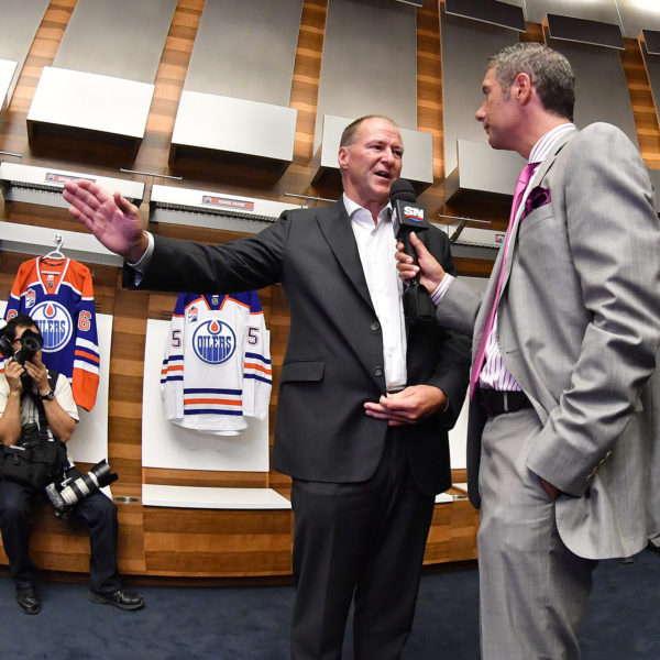 GALLERY: Oilers dressing room tour | Rogers Place