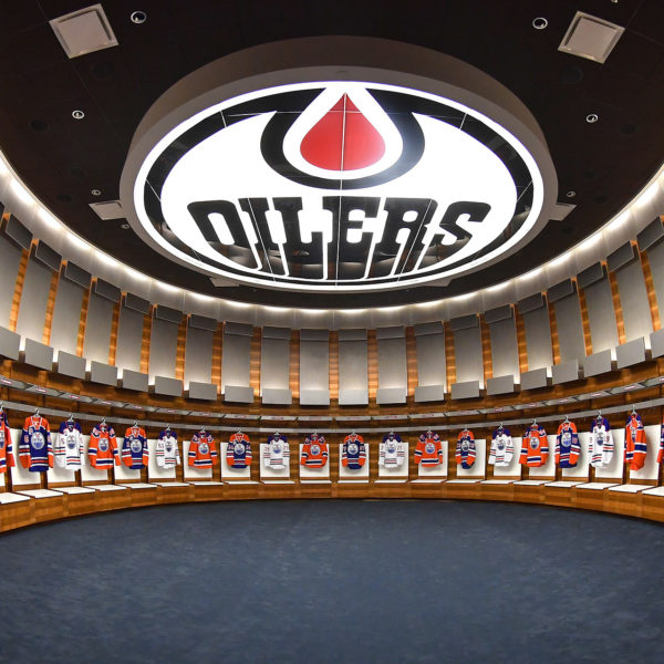 GALLERY: Oilers dressing room tour | Rogers Place