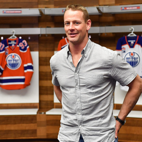 GALLERY: Oilers dressing room tour | Rogers Place