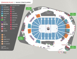 Concourse Maps | Rogers Place