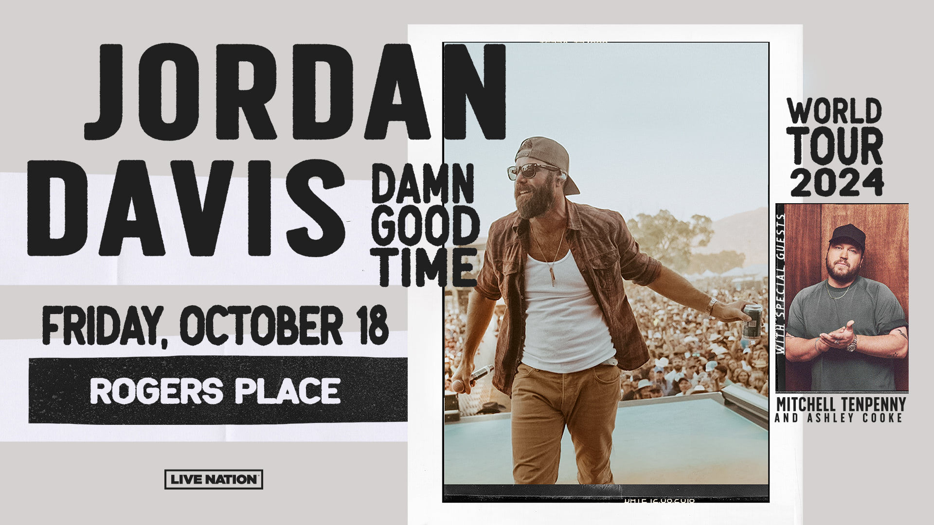 Jordan Davis - October 18, 2024 | Rogers Place