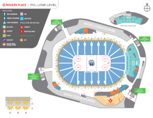 Concourse Maps | Rogers Place