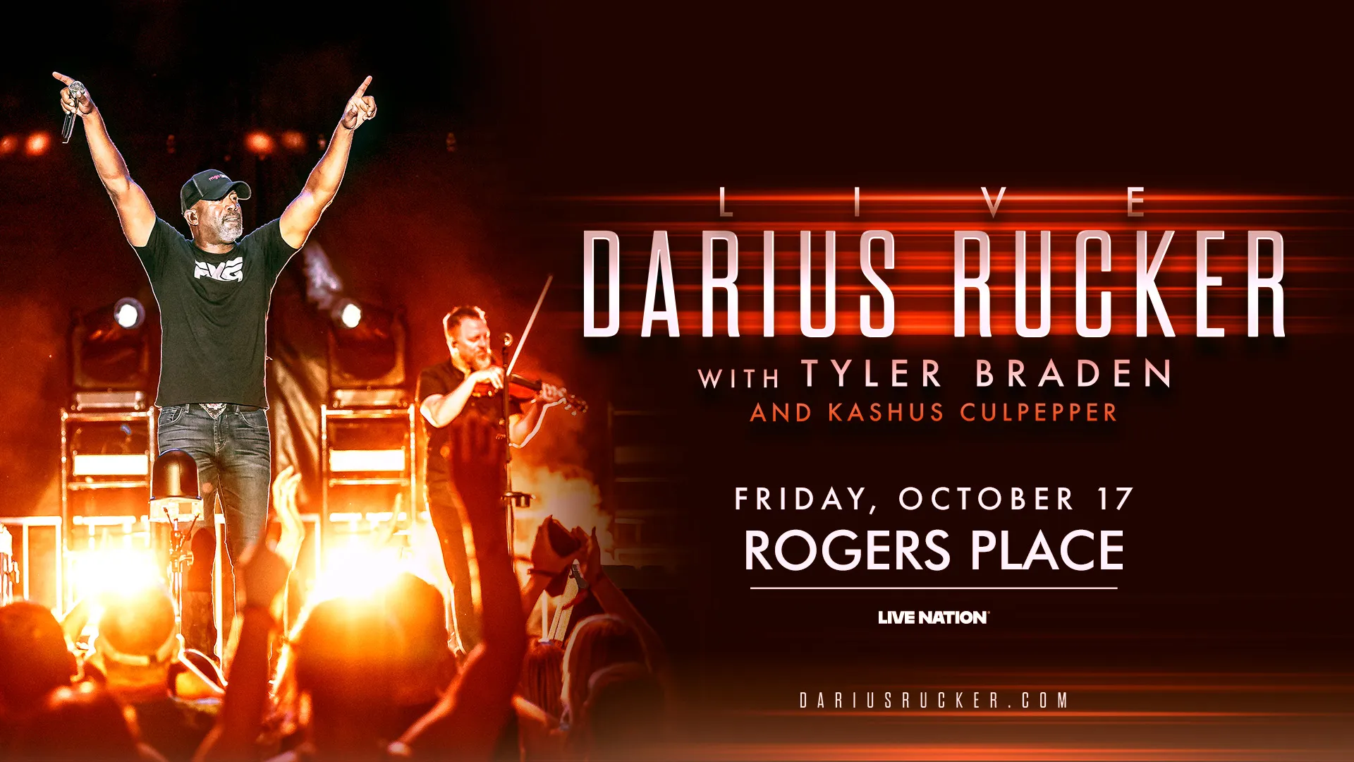 Darius Rucker - October 17, 2025 | Rogers Place
