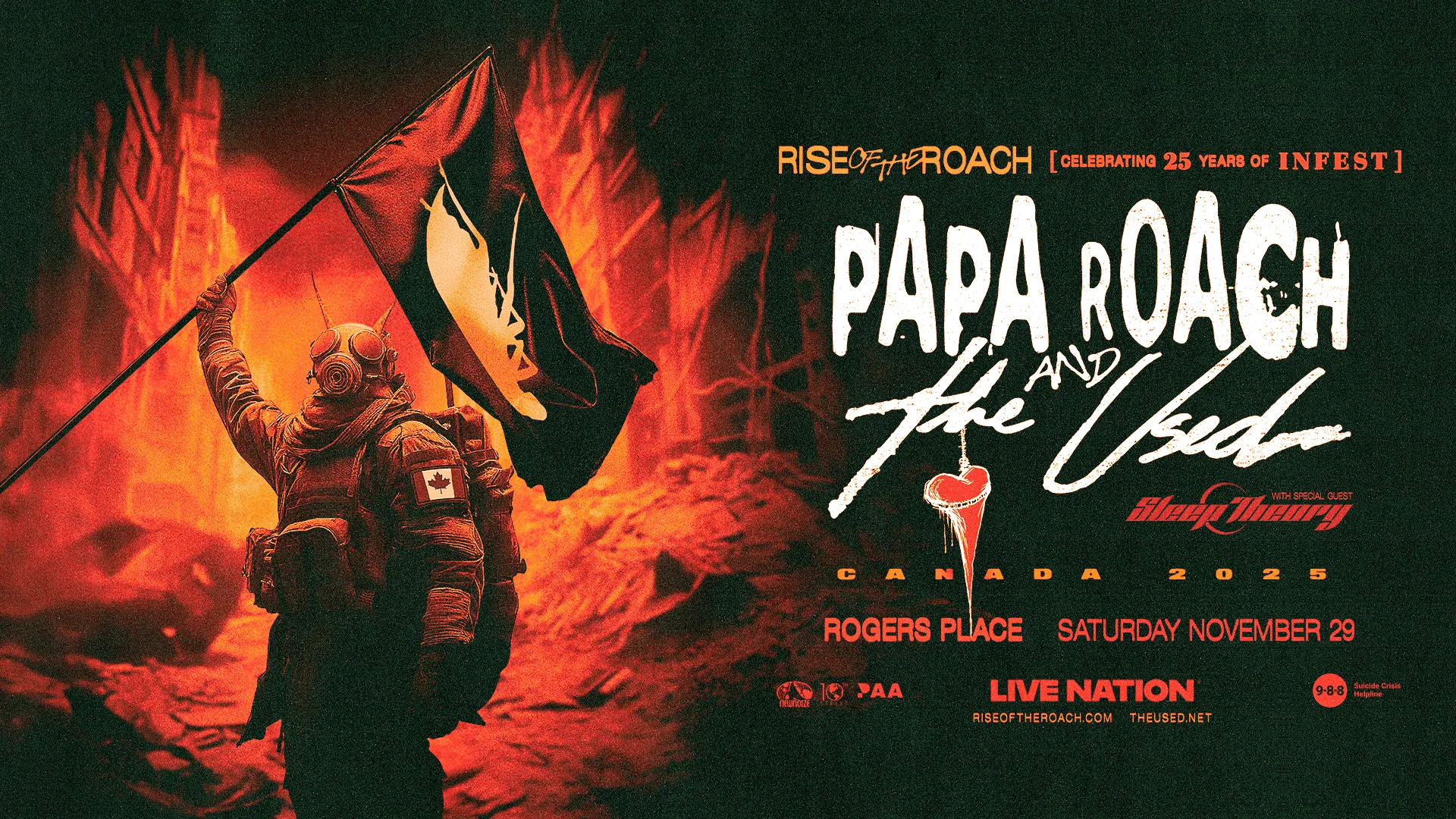 Papa Roach Event Guide | Rogers Place