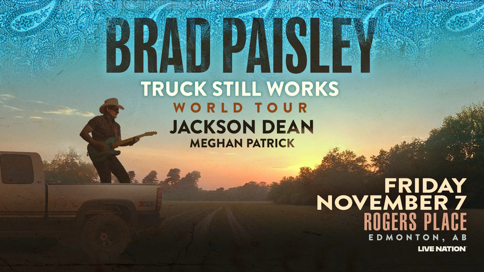 Brad Paisley - November 7, 2025 | Rogers Place