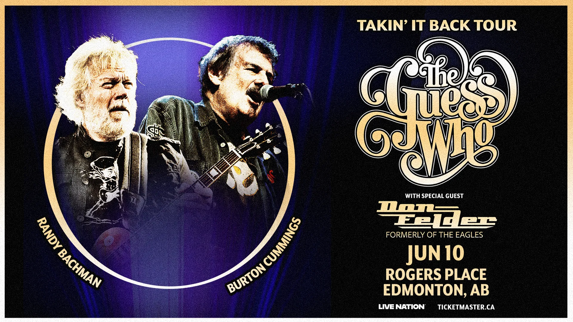 The Guess Who - June 10, 2026 | Rogers Place