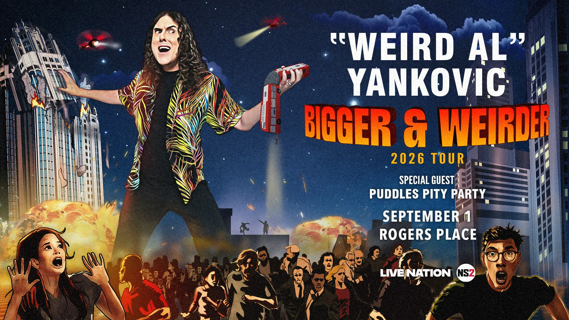 “Weird Al” Yankovic - September 1, 2026 | Rogers Place