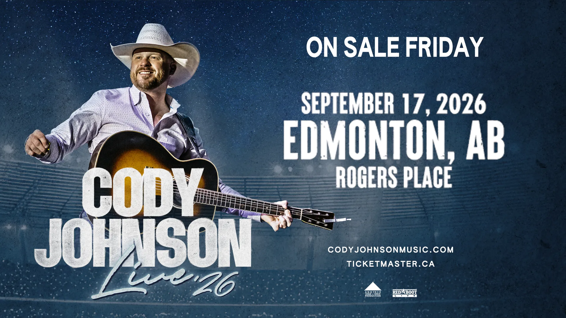 Cody Johnson - September 17, 2026 | Rogers Place