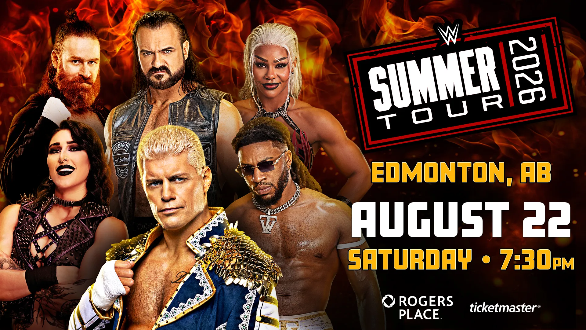 WWE Summer Tour | Rogers Place